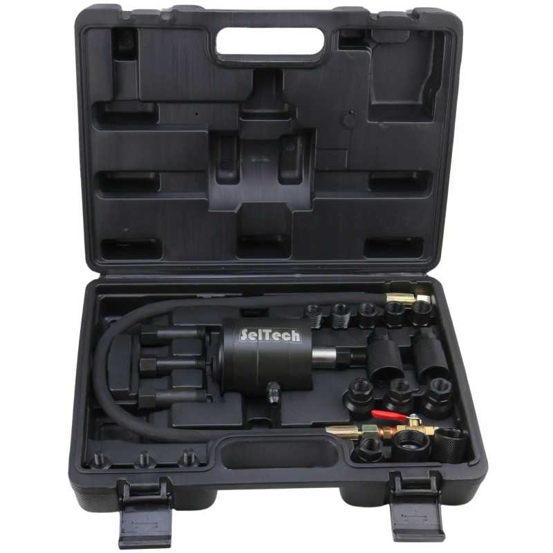 Extractor neumático para inyectores SelTech de 21 piezas
